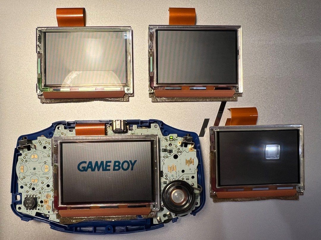 Gameboy Advance (GBA) replacement screen like NEW, Video Gaming, Video ...