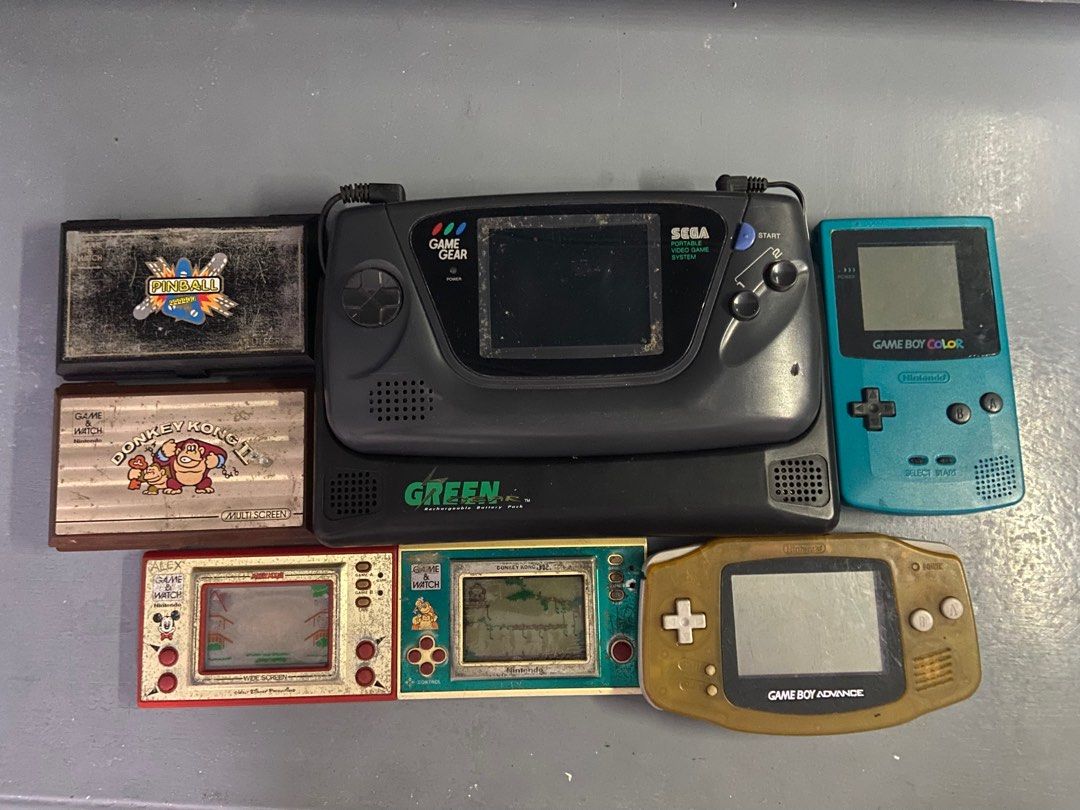 Gameboy Gamegear Game & watch, Video Gaming, Video Game Consoles ...