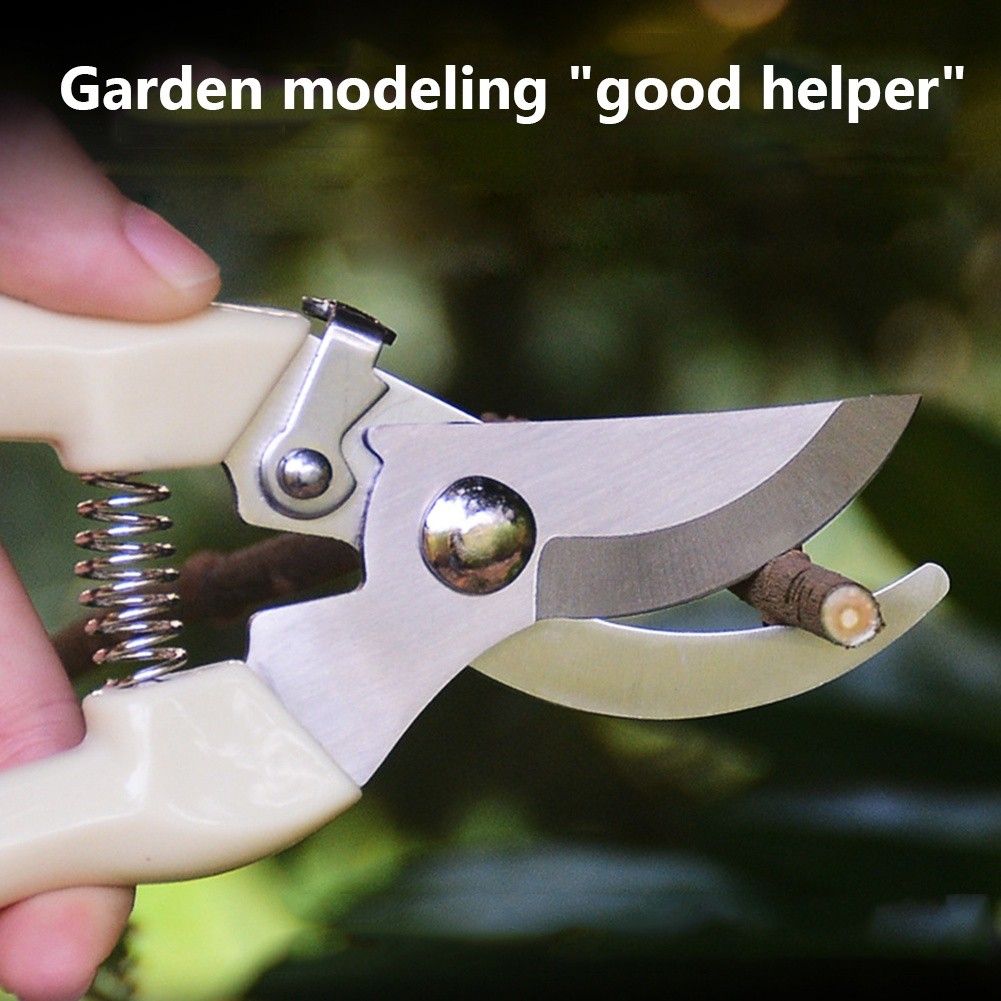 Gardening Pruning Shear Snip Tool Pruner Scissor Branch Cutter Lock ...