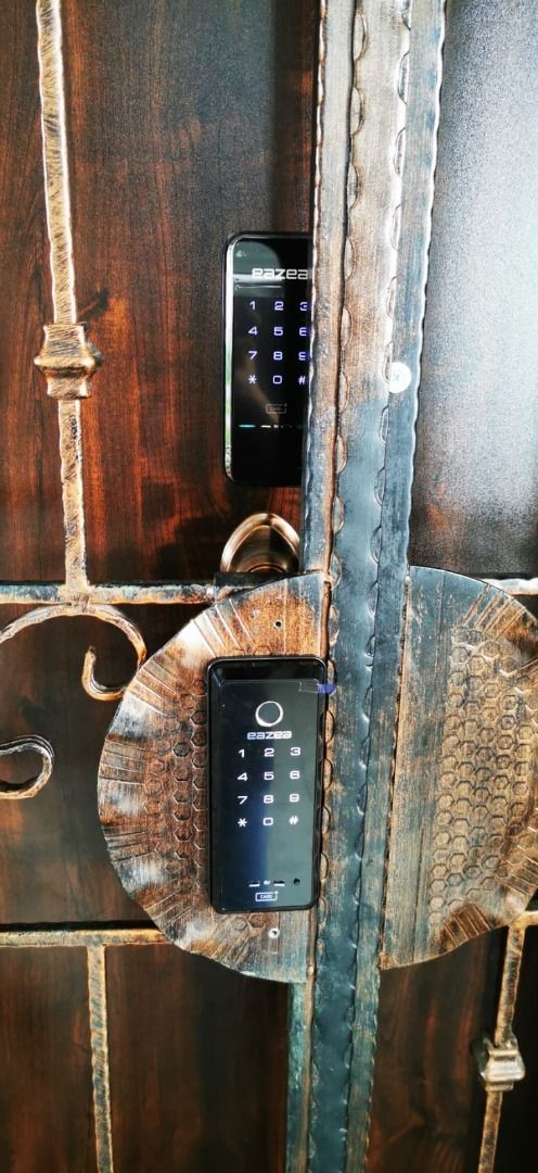 [Gate Lock] EAZEA Duo-G Digital Gate Lock | 4 IN 1 | Pin Code, RFID ...