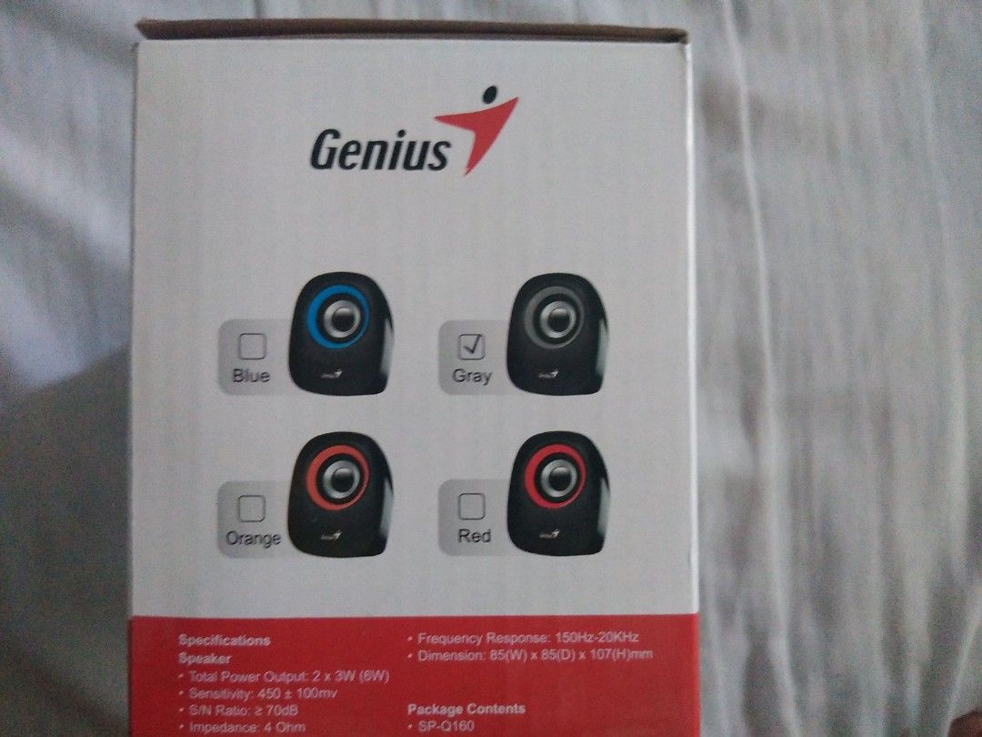 Genius Stereo USB SPEAKER, Audio, Soundbars, Speakers & Amplifiers on ...