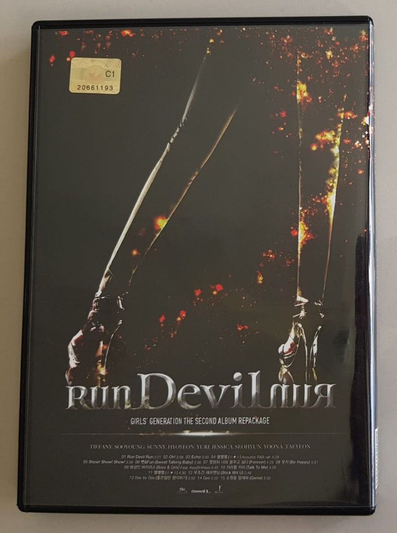 Girls' Generation (SNSD) Run Devil Run (Repackage) 2nd album, Hobbies ...