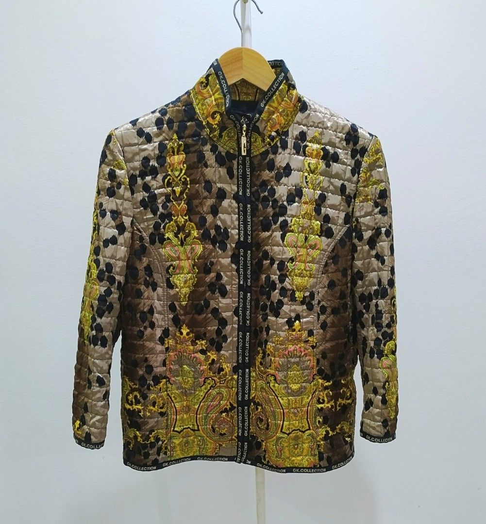 gK collection leopard print jacket, Women's Fashion, Coats, Jackets and ...