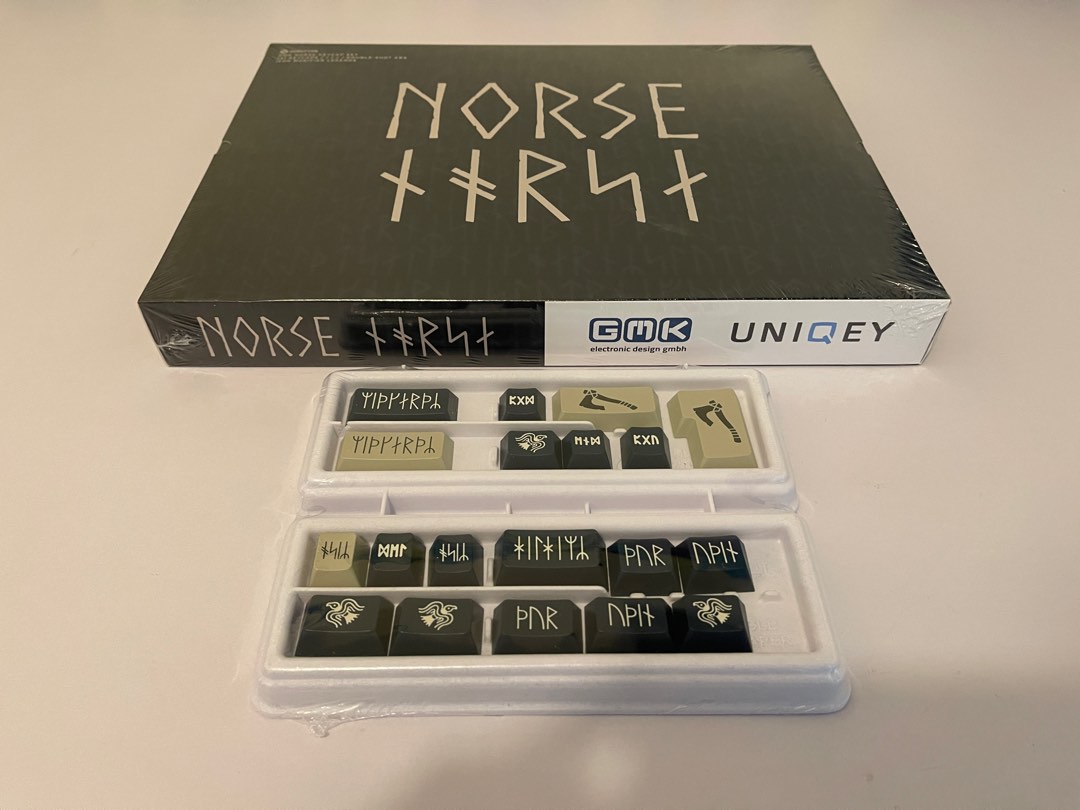 GMK Norse Base+Novelty, 電腦＆科技, 電腦周邊及配件, 電腦鍵盤及相關產品 - Carousell