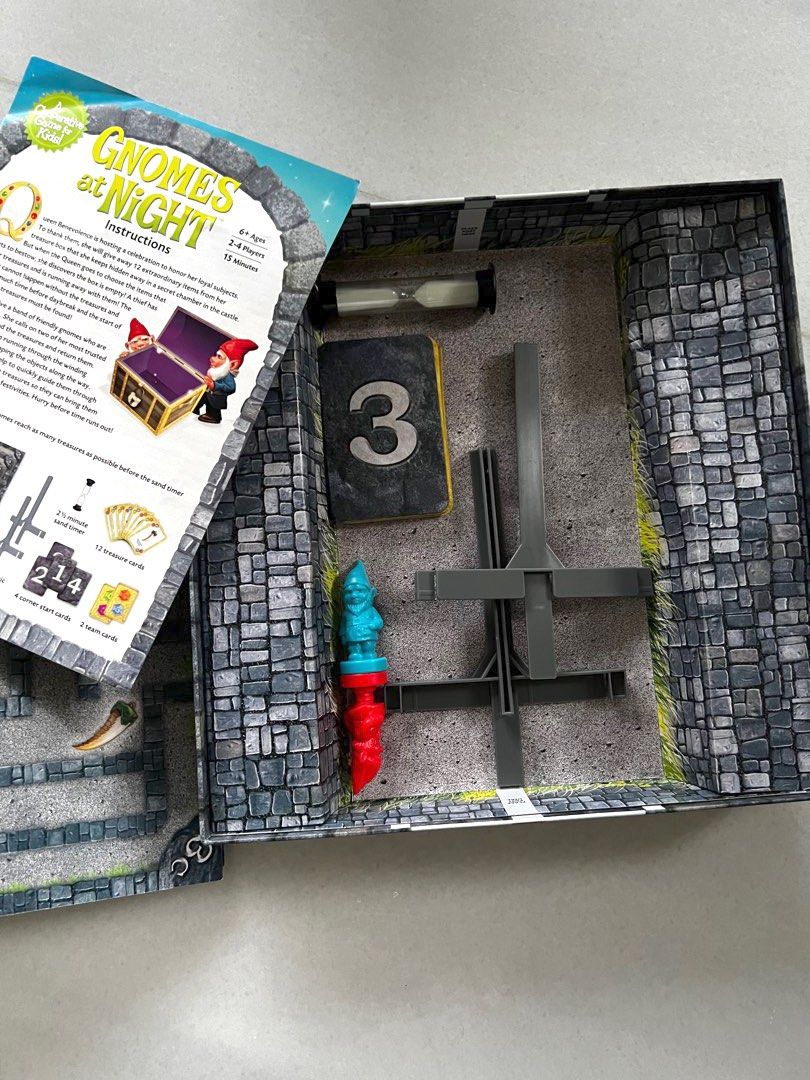Gnomes at night board game, Hobbies & Toys, Toys & Games on Carousell