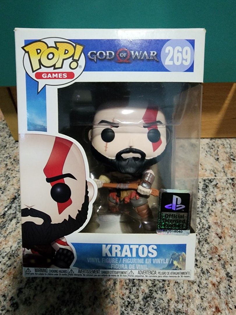 God Of War Funko Pop (Kratos), Hobbies & Toys, Memorabilia ...