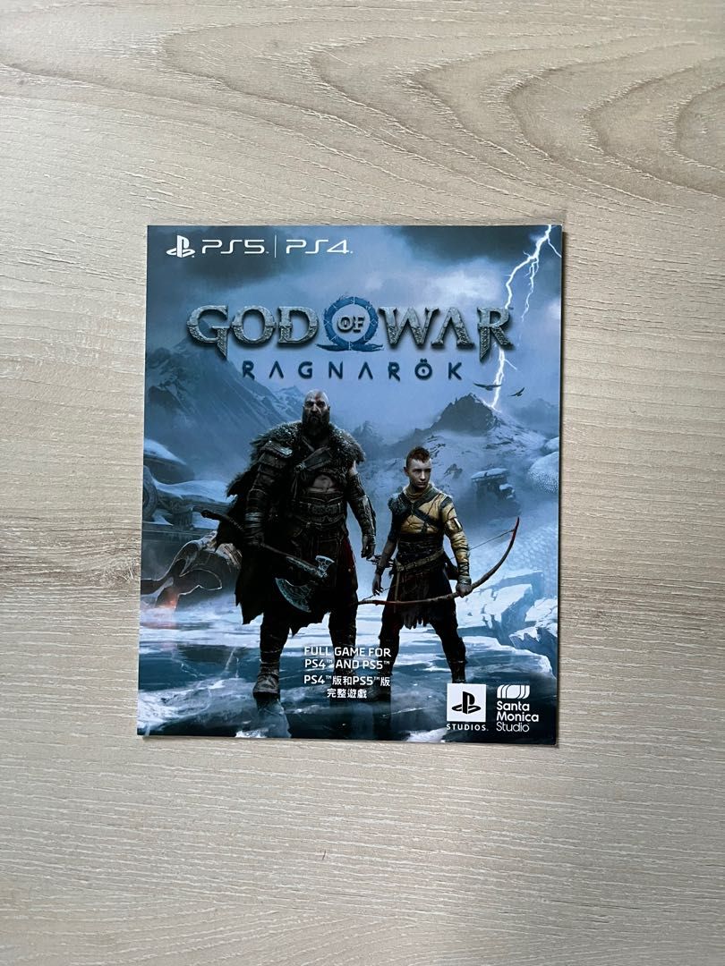 God of War Ragnarok PS5, Video Gaming, Video Games, PlayStation on ...