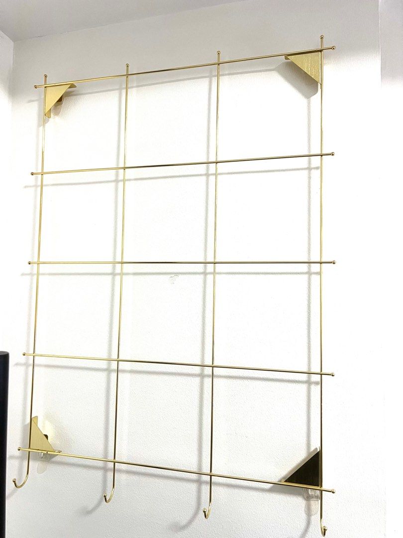Gold Grid Memo Board, Furniture & Home Living, Home Decor, Other Home ...