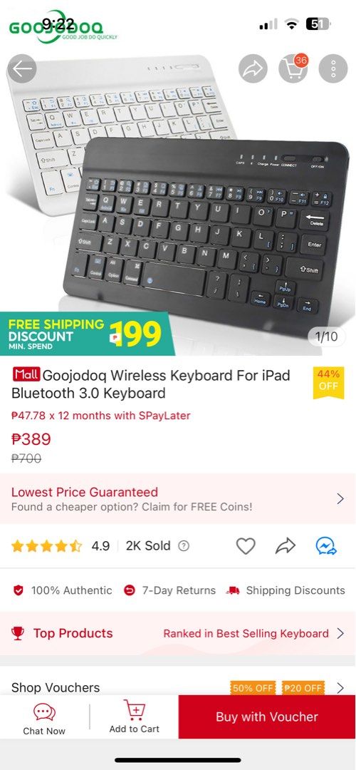 Goojodoq Wireless Keyboard And Mouse Package Computers And Tech Parts And Accessories Computer