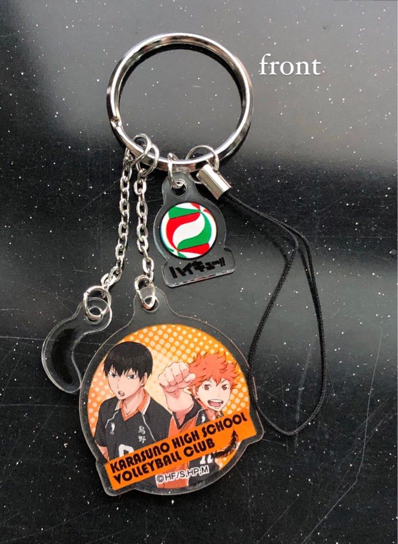 haikyu keychain (kageyama and hinata), Hobbies & Toys, Memorabilia ...