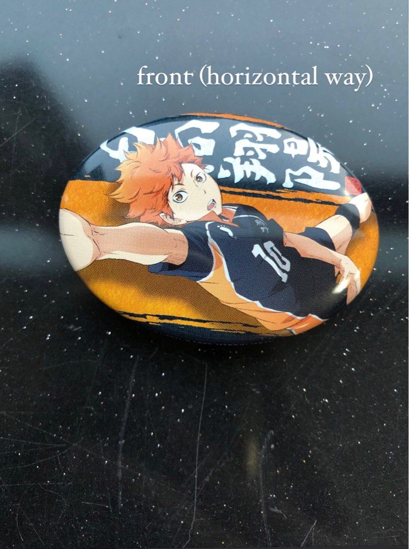 haikyuu pin (hinata), Hobbies & Toys, Memorabilia & Collectibles, J-pop ...