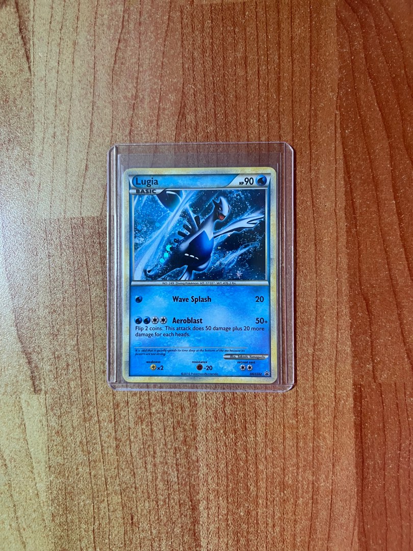 Heart Gold Soul Silver Lugia HGSS02 Holo Promo - Pokémon TCG HGSS ...