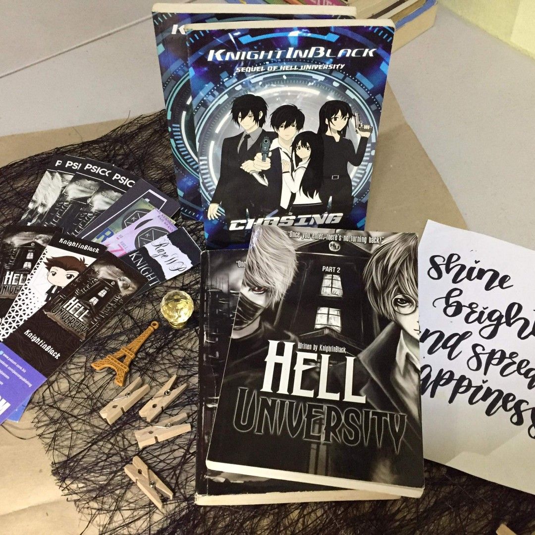 Hell University Pt 1-2 & Chasing Hell Pt 1, Hobbies & Toys, Books ...