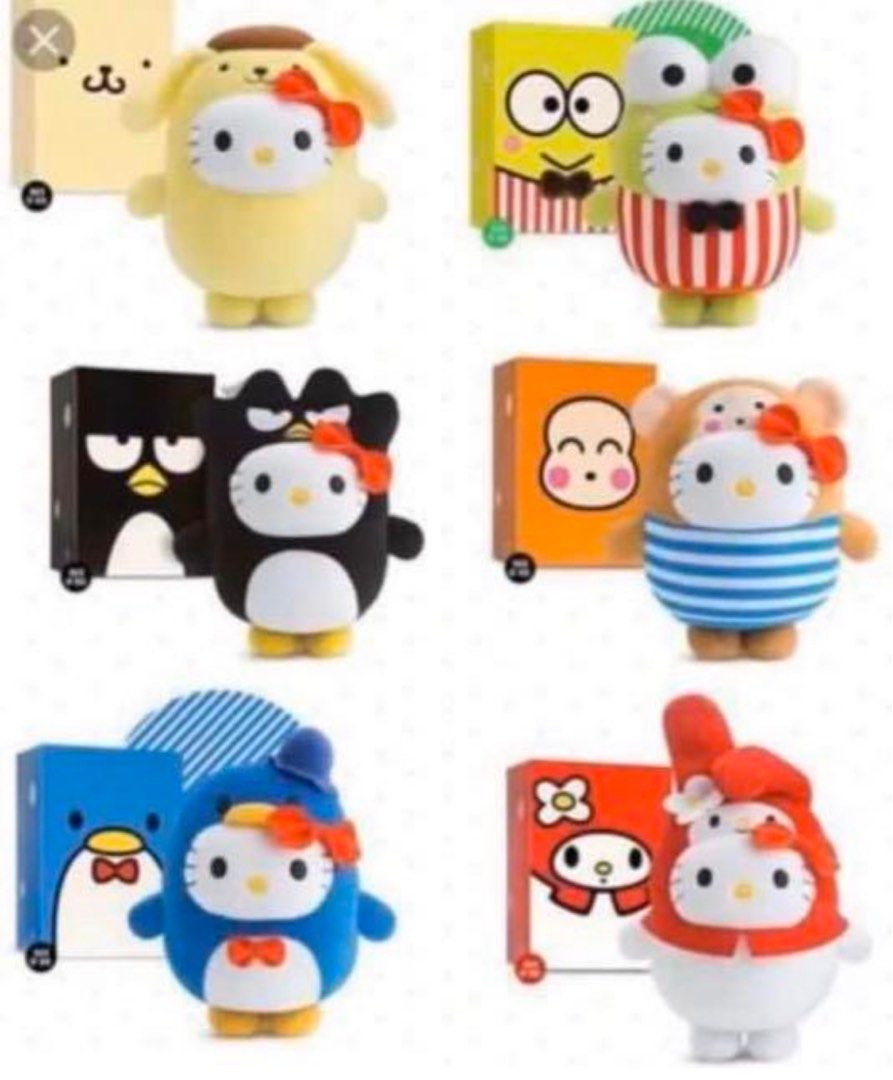 Hello Kitty Bubbly World (Complete Set of 6), Hobbies & Toys, Toys ...