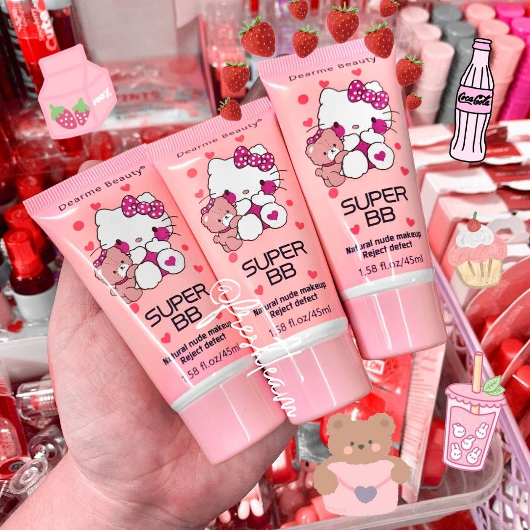 HELLO KITTY FOUNDATION, Beauty & Personal Care, Face, Makeup on Carousell