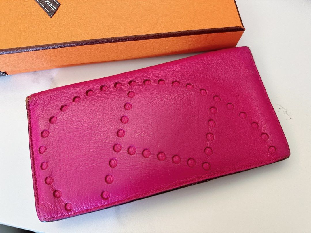 清櫃Hermes 長銀包 Kelly Constance, 名牌, 手袋及銀包 - Carousell