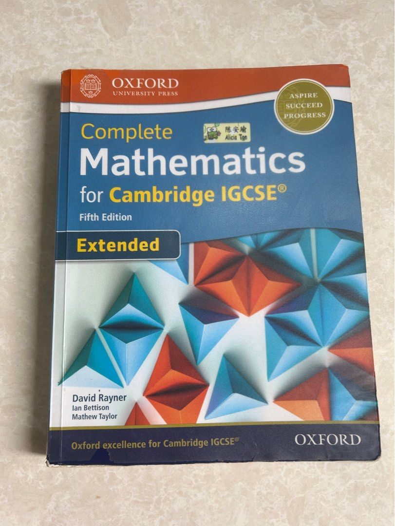 IGCSE math extended coursebokk, Hobbies & Toys, Books & Magazines ...