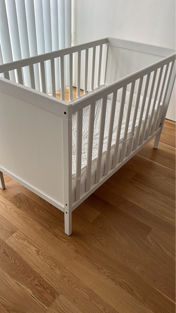 IKEA cot, Babies & Kids, Baby Nursery & Kids Furniture, Cots & Cribs on Carousell