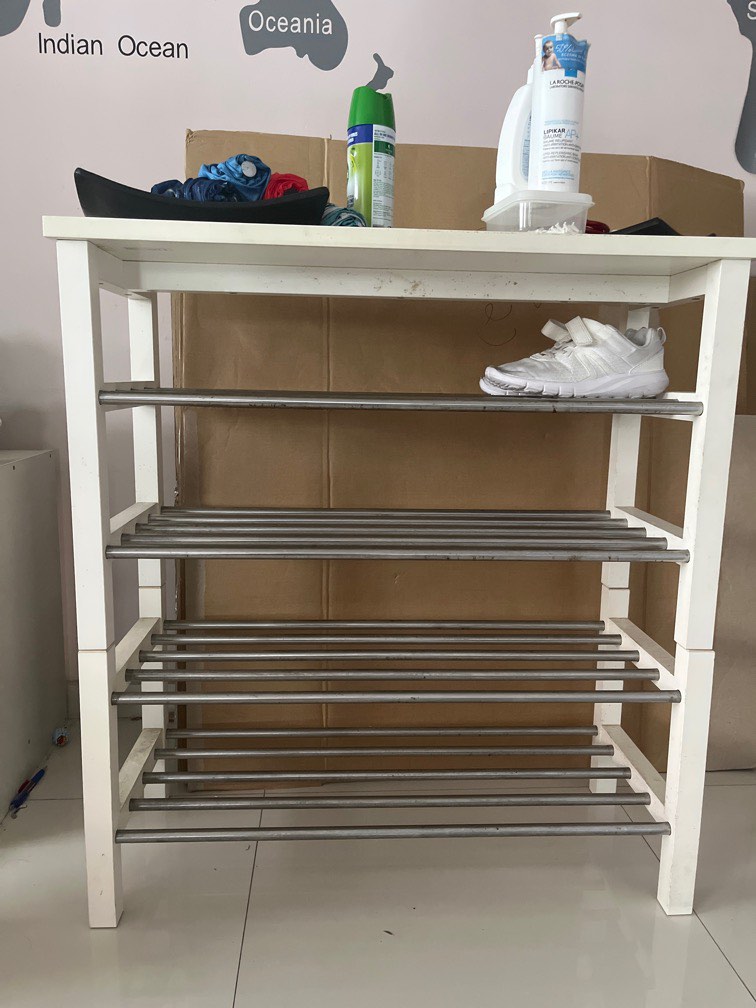 Ikea shoe rack, Furniture & Home Living, Furniture, Shelves, Cabinets ...