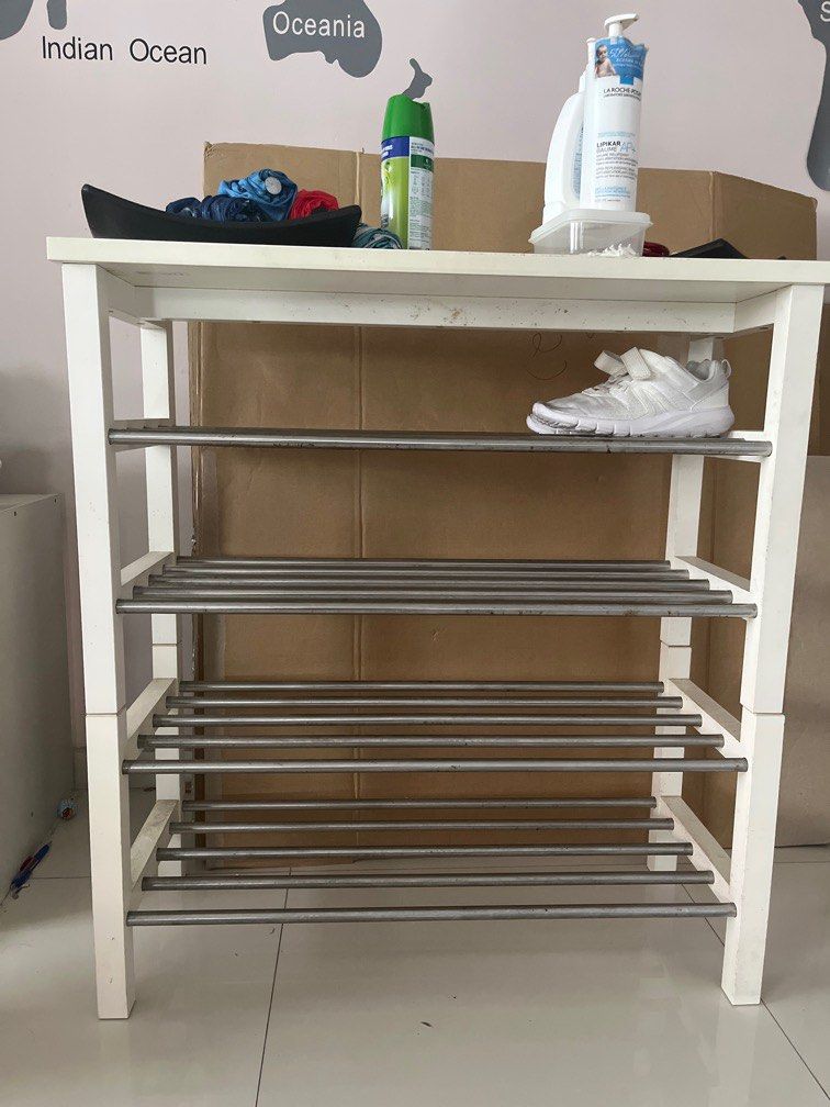Ikea shoe rack, Furniture & Home Living, Furniture, Shelves, Cabinets ...