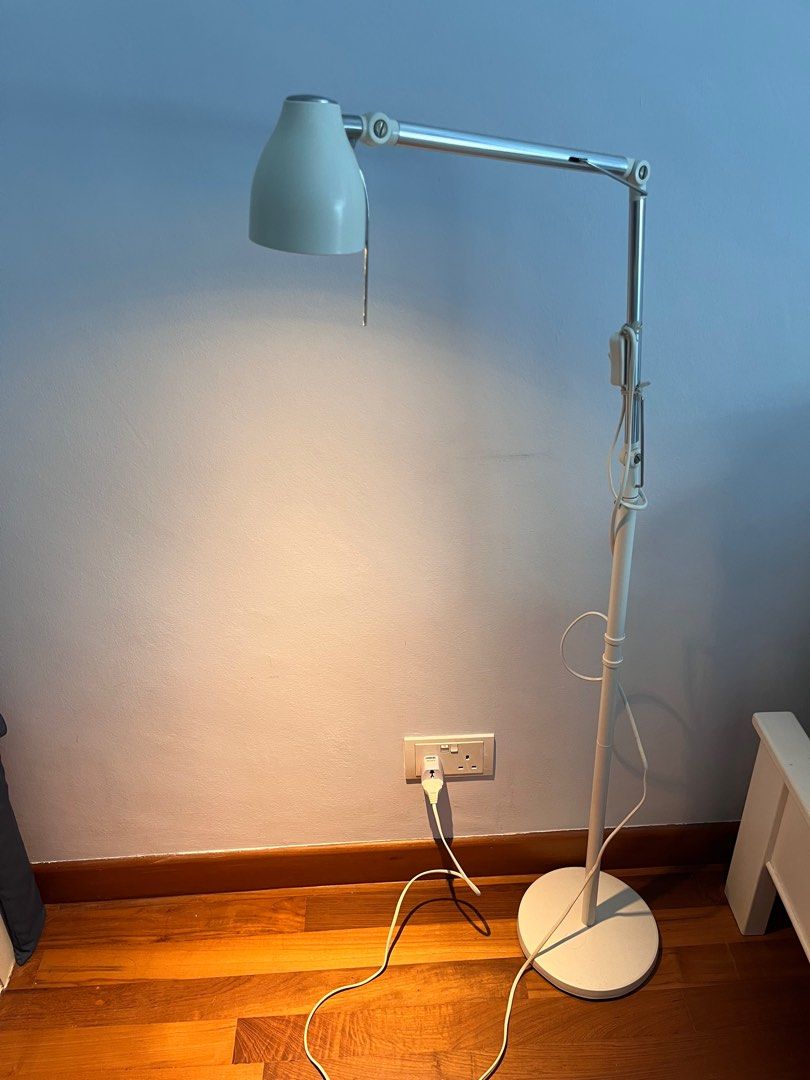 IKEA Trål Floor Lamp, Furniture & Home Living, Lighting & Fans ...