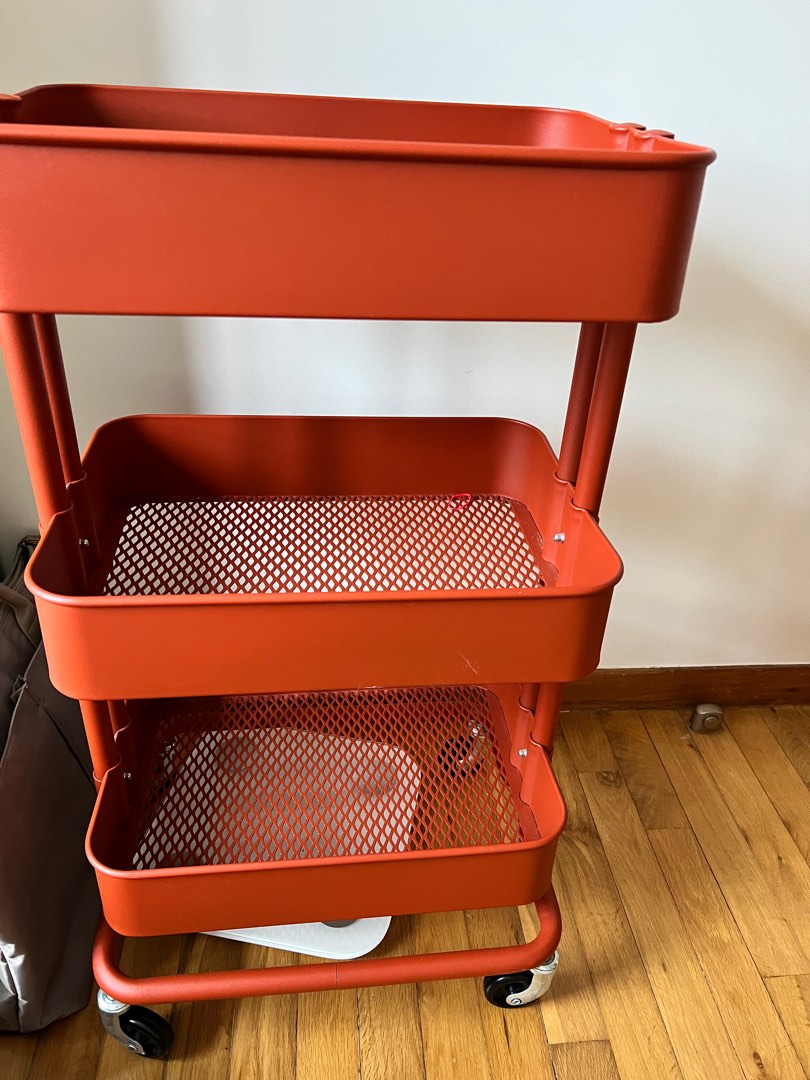 Ikea Trolley, Furniture & Home Living, Furniture, Shelves, Cabinets ...