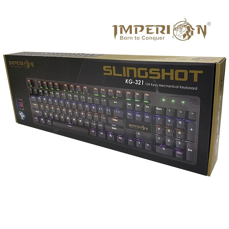 IMPERION KG-321 SLINGSHOT 104KEYS MECHANICAL KEYBOARD, Computers & Tech, Parts & Accessories ...
