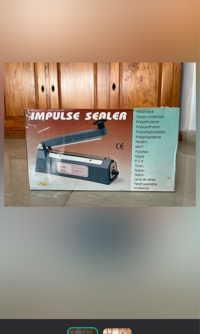 Impulse Sealer, Hobbies & Toys, Stationery & Craft, Other Stationery & Craft on Carousell