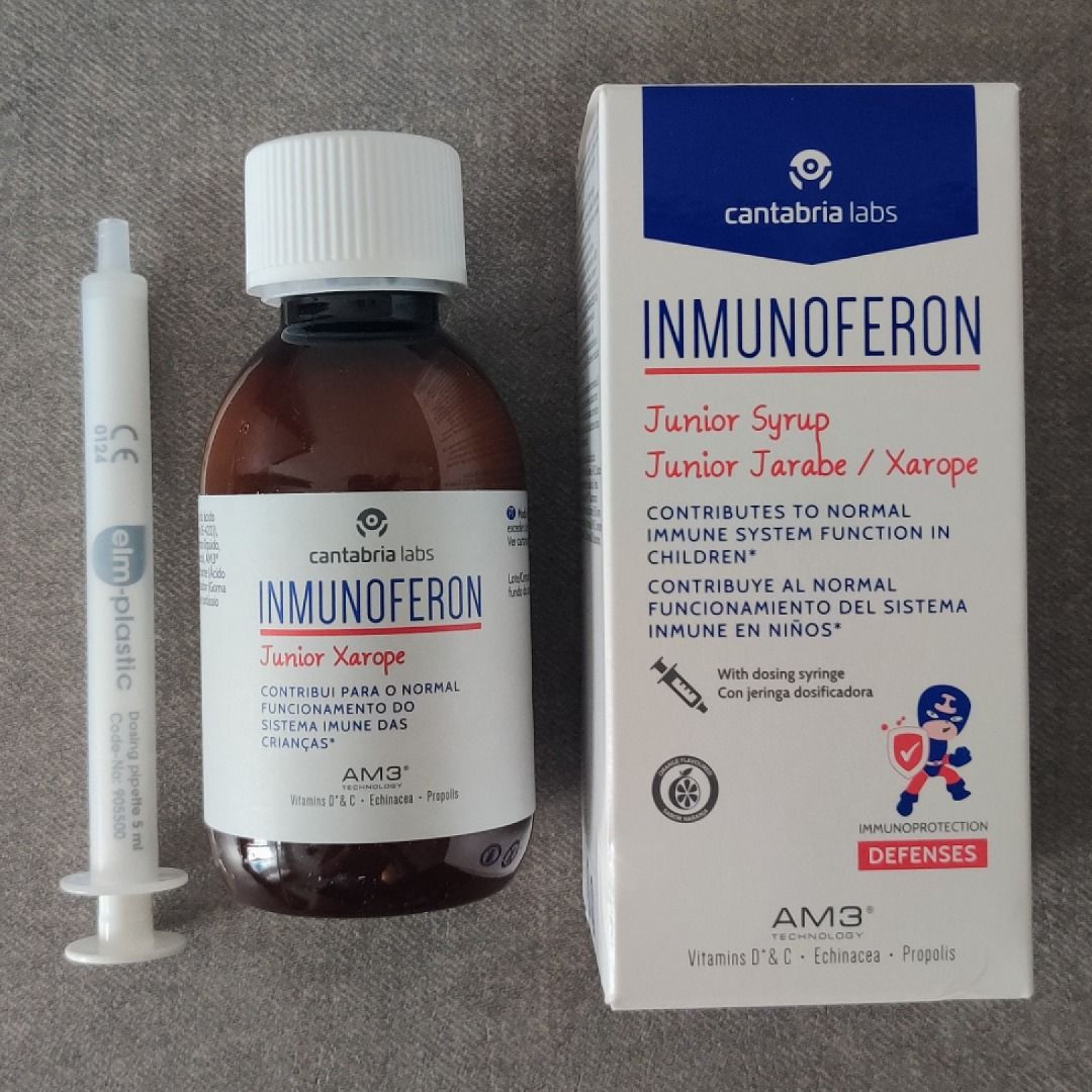 Inmunoferon Junior Syrup (150ml/1 Month Supply), Health & Nutrition, Health Supplements ...