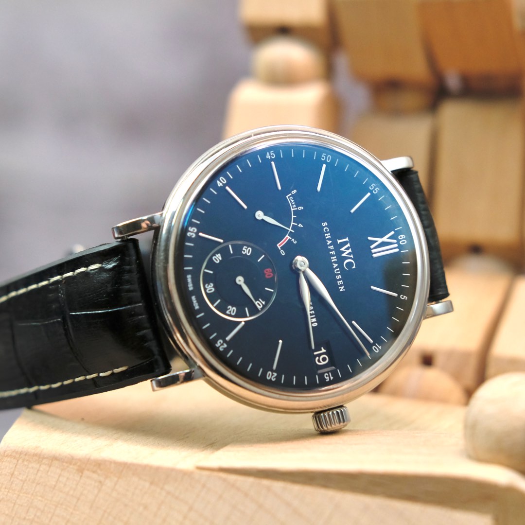 IWC Portofino 8 days manual wind IW510102 complete set, Men's Fashion ...