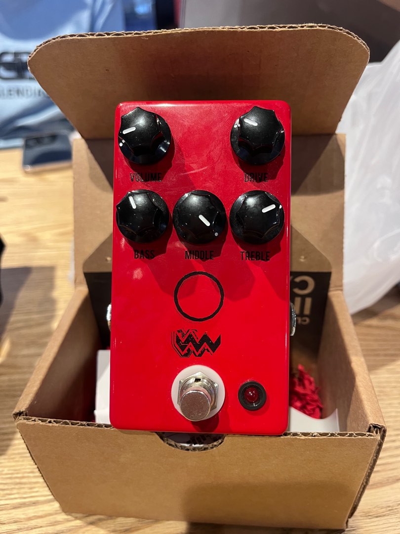 JHS Angry Charlie V3 Overdrive-Distortion Guitar Effects Pedal, Hobbies ...