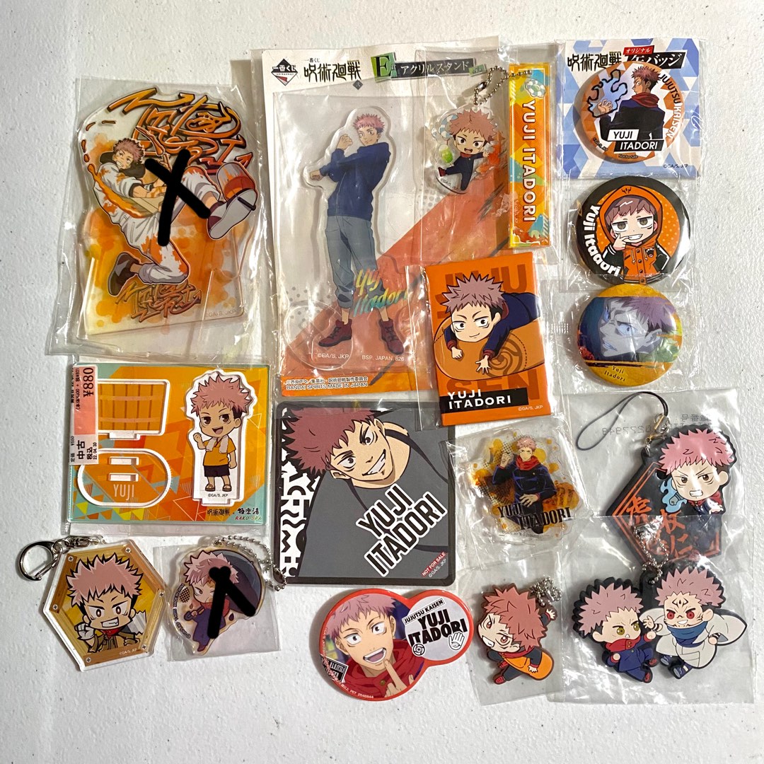 Jujutsu Kaisen Merch - Yuji Itadori, Hobbies & Toys, Memorabilia ...