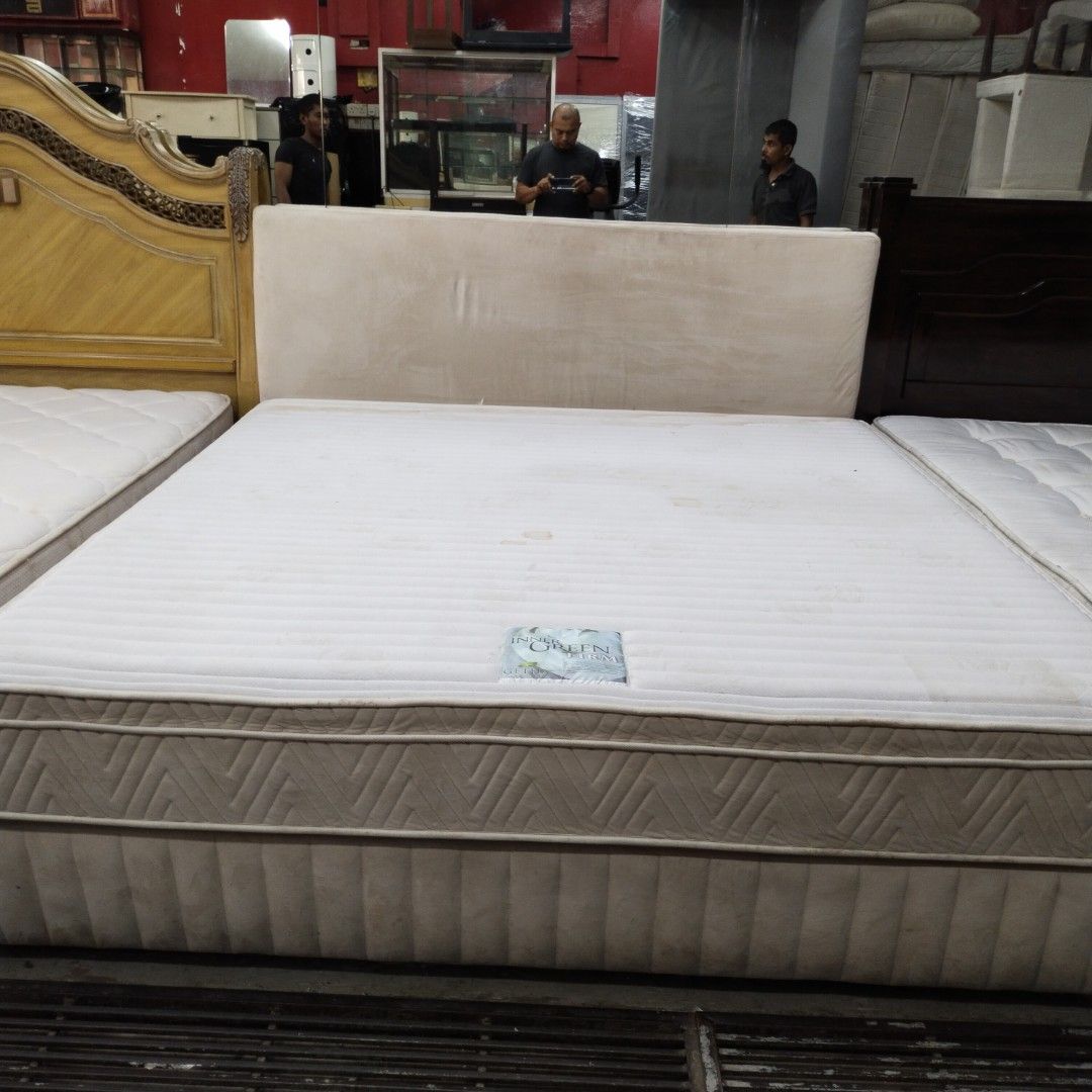 Katil tilam getha latex size king, Furniture & Home Living, Furniture ...