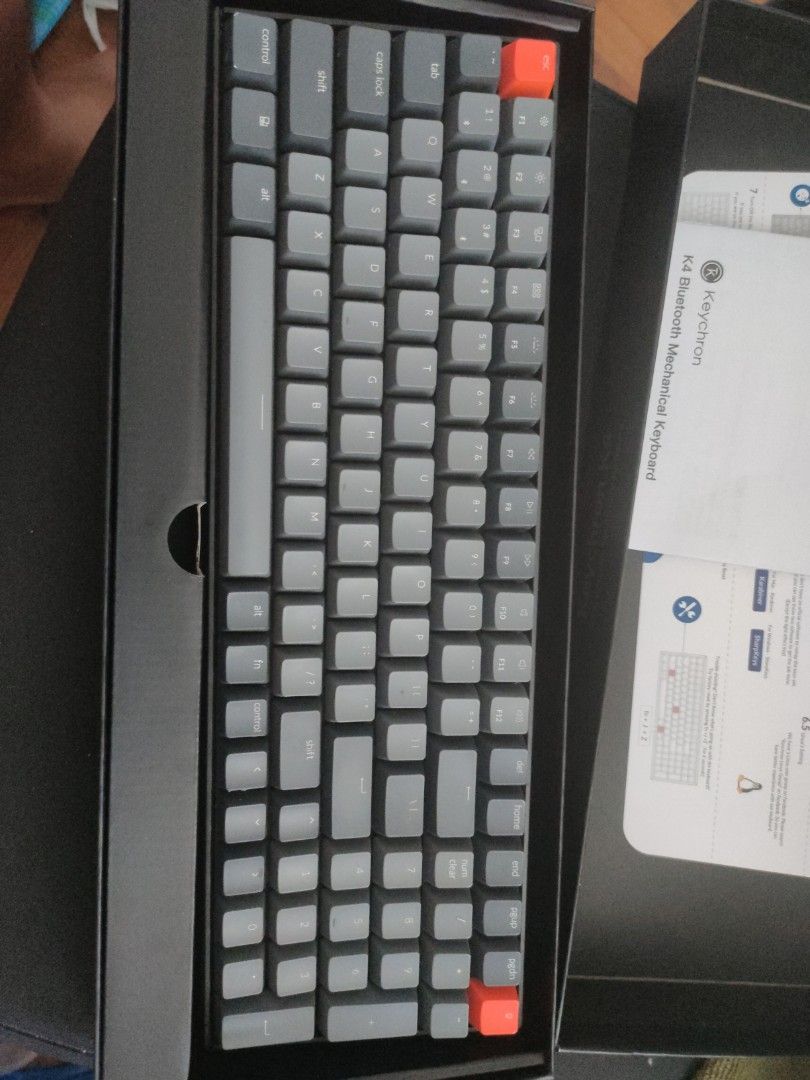 Keychron K4 Version 2 Keyboard, Computers & Tech, Parts & Accessories ...