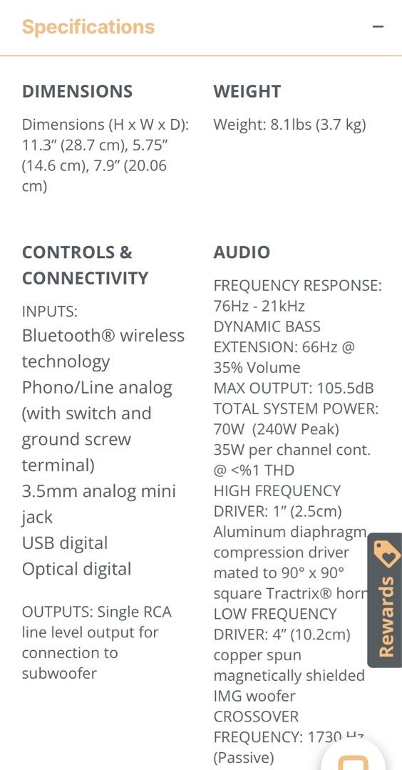 Klipsch R-41PM Powered Bookshelf Speakers, Audio, Soundbars, Speakers ...