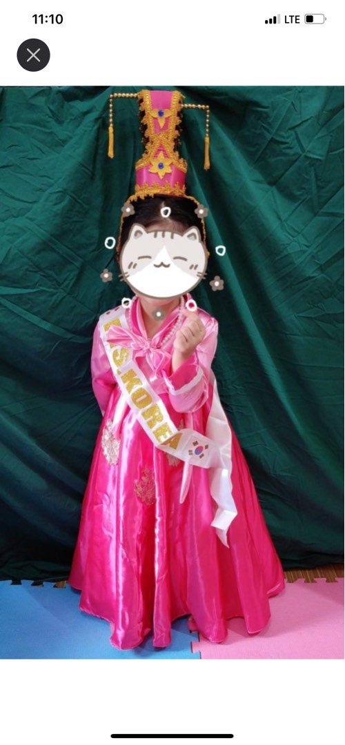 Korean Hanbok Costume, Babies & Kids, Babies & Kids Fashion on Carousell
