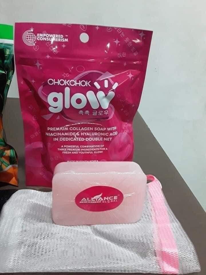 Korean soap Chokchok glow, Beauty & Personal Care, Bath & Body, Body Care on Carousell
