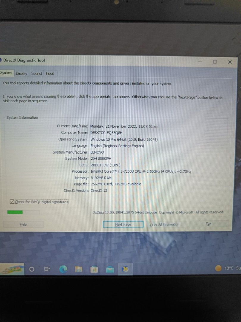 Lenovo Thinkpad E470 i5-7th Gen 128SSD 8GB, Computers & Tech, Laptops & Notebooks on Carousell