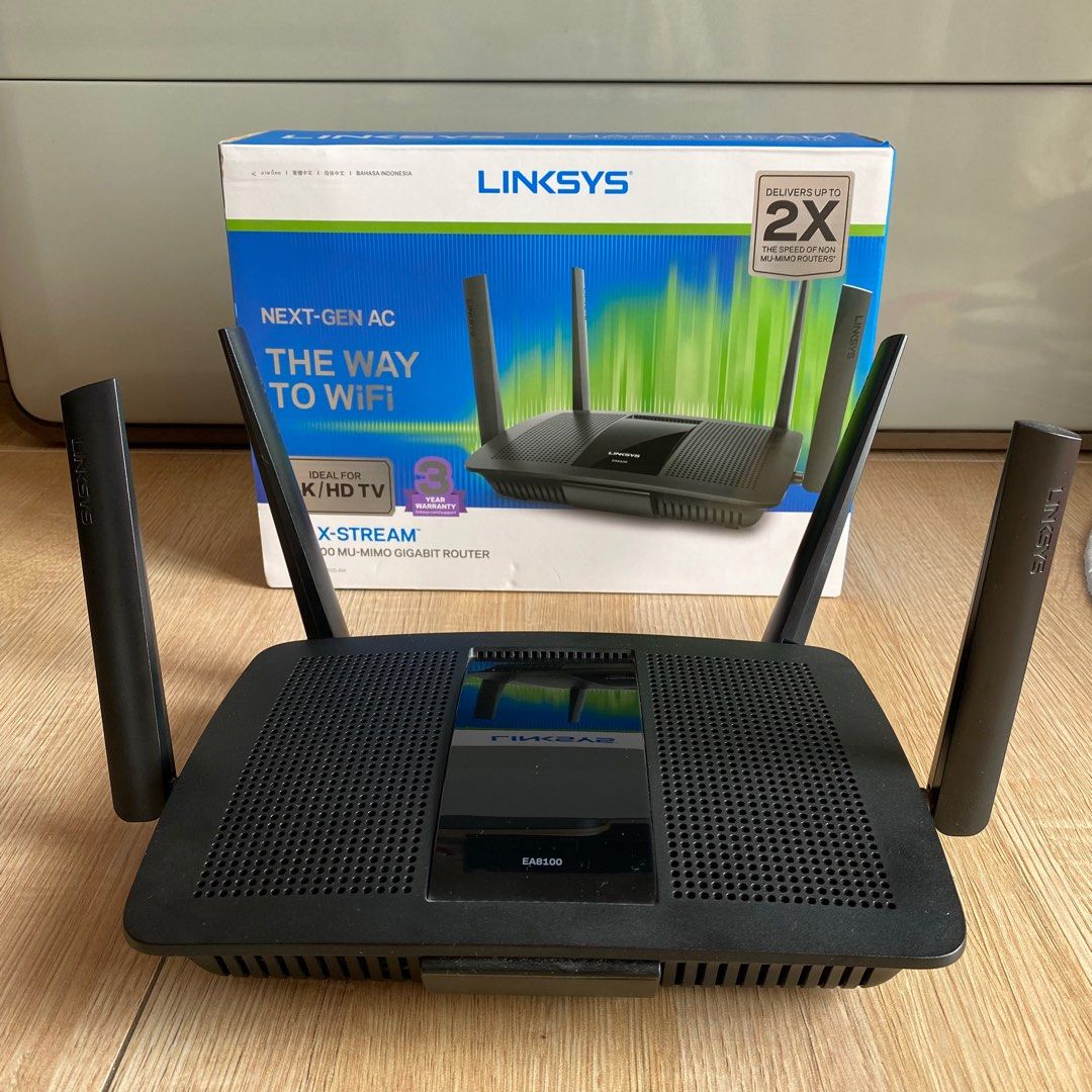Linksys AC2600 Router, Computers & Tech, Parts & Accessories ...
