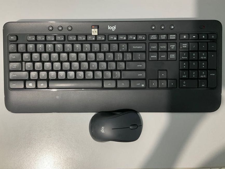 Logitech MK Wireless Keyboard Set W Mouse Computers Tech Parts Accessories Computer