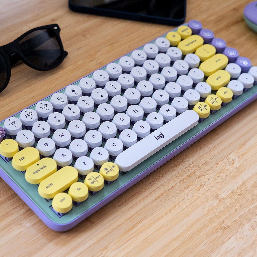 Logitech daydream POP Keys Mechanical Wireless Keyboard with ...