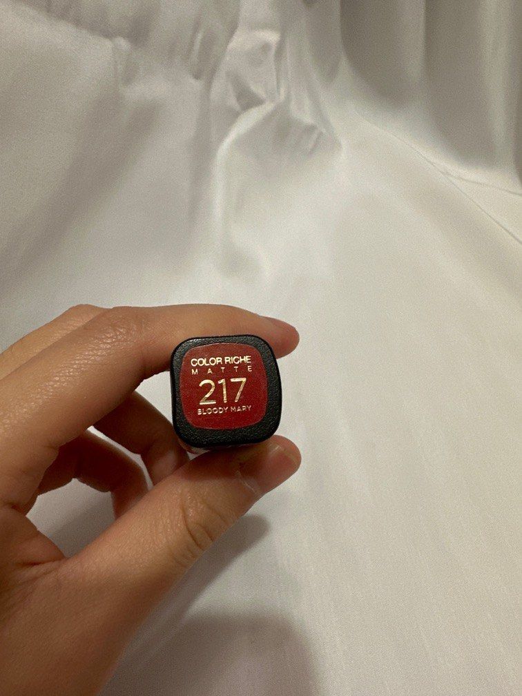 Loreal lipstick- 217 bloody mary, Beauty & Personal Care, Face, Makeup ...