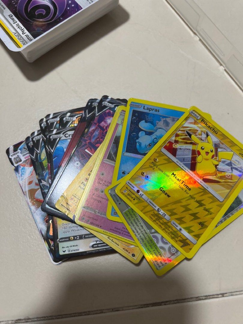 Macdonalds pikachu carrier and pokemon cards set, Hobbies & Toys ...