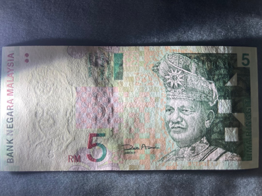 Malaysia 11th RM5 BJ last prefix (rare), Hobbies & Toys, Memorabilia ...