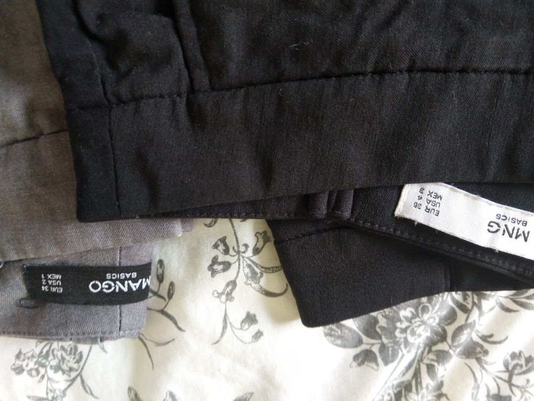 Mango Basics Formal Pants, Women's Fashion, Bottoms, Other Bottoms on ...