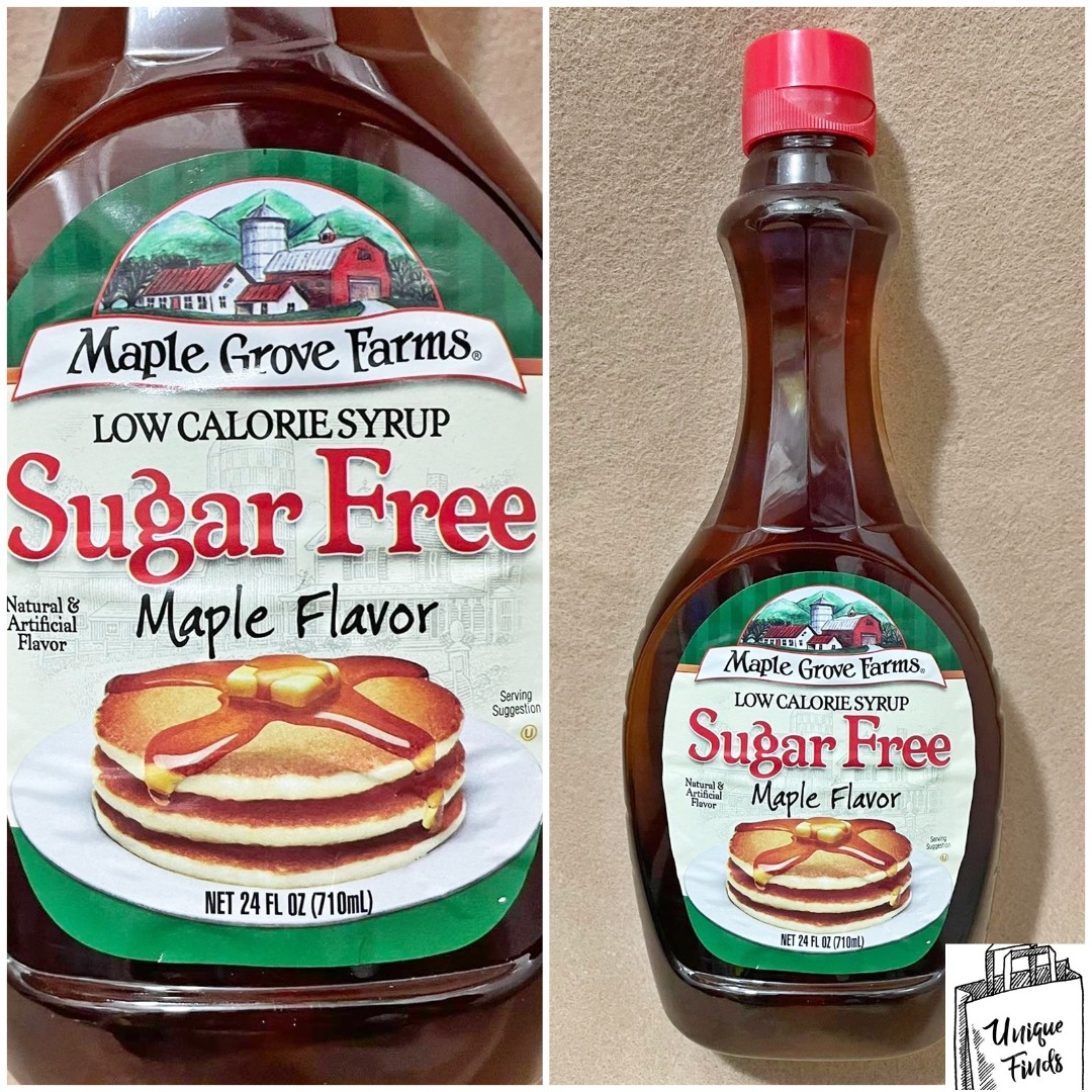 Maple Grove Farms Sugar Free Pancake Syrup | Maple Flavor | low calorie ...