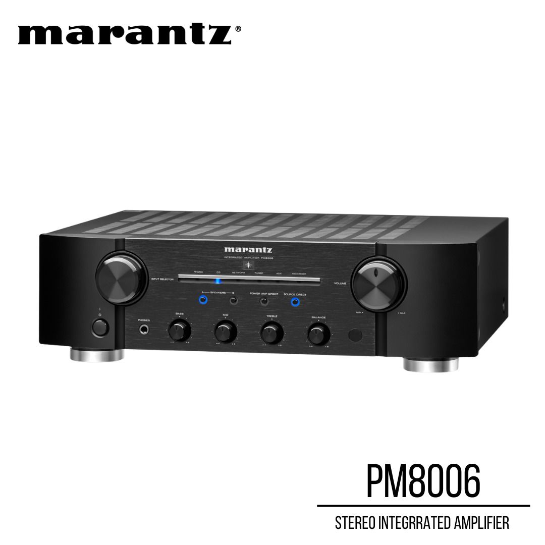 Marantz PM8006 Stereo Integrated Amplifier, Audio, Soundbars, Speakers ...