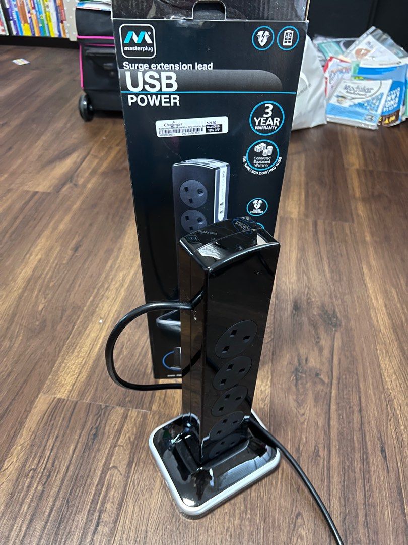 MASTERPLUG SURGE EXTENSION LEAD USB POWER, TV & Home Appliances, Other ...