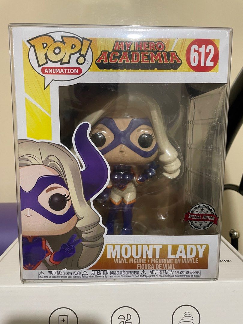 FunkoPOP - MHA Mount Lady (SE Sticker), Hobbies & Toys, Toys & Games on ...