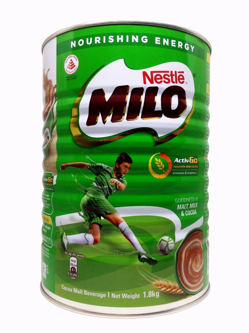 Milo powder 1.8kg Activ-Go, Food & Drinks, Beverages on Carousell